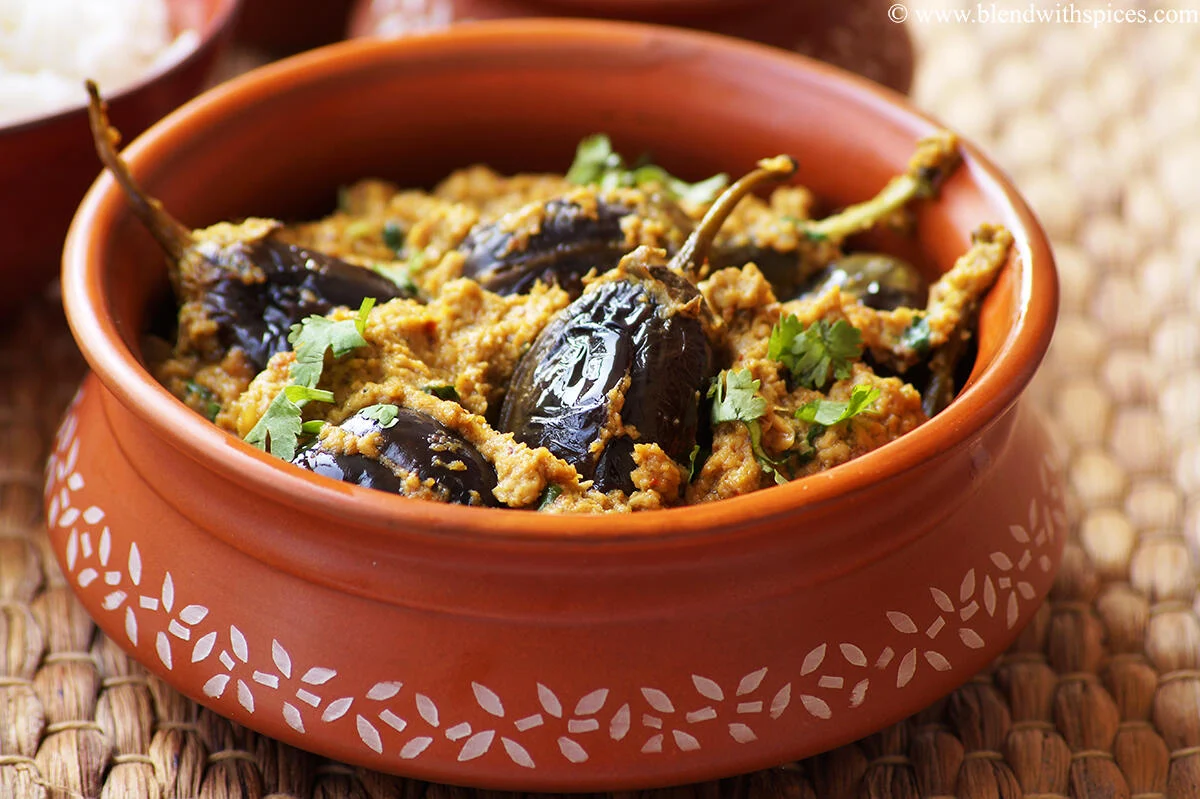️ Andhra Special Gutti Vankaya Curry Recipe - ATZone